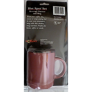 Salton Hot Spot Set: Beverage Warmer and Mug