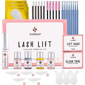 Lash Lift Kit for Perming, Curling and Lifting Eyelashes | 2024 Updated | Semi Permanent Salon Grade Supplies for Beauty Treatments | Includes Eye Shields, Pads and Accessories