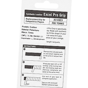 YONEX Excel Pro Overgrip (Black)