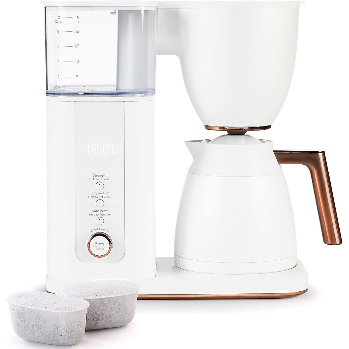 Nispira UNIV1CFLTR6PK Water Filter Pod Replacement For GE Café Specialty Drip Coffee Maker G7CDABSSTSS, G7CDAASSTSS, C7CDAAS3PD3, C7CDAAS4PW3 6 Packs