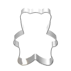 WJSYSHOP Cartoon Bear Cookie Cutter Stainless Steel