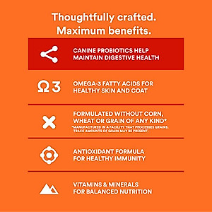 WholeHearted Grain Free All Life Stages Chicken & Pea Recipe Dry Dog Food 40 lbs.