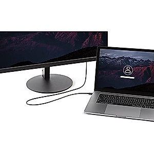 StarTech.com 6ft/1.8m USB C to DisplayPort 1.2 Cable 4K 60Hz - USB-C to DP Adapter HBR2 - USB Type-C DP Alt Mode to DP Monitor Video Cable (CDP2DPMM6B) - Limited stock, see similar item CDP2DP2MBD