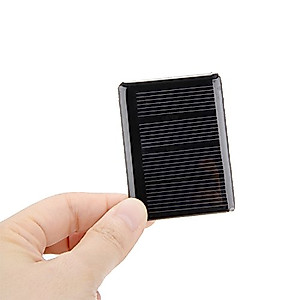 uxcell 5Pcs 2V 120mA Poly Mini Solar Cell Panel Module DIY for Phone Light Toys Charger 60mm x 45mm