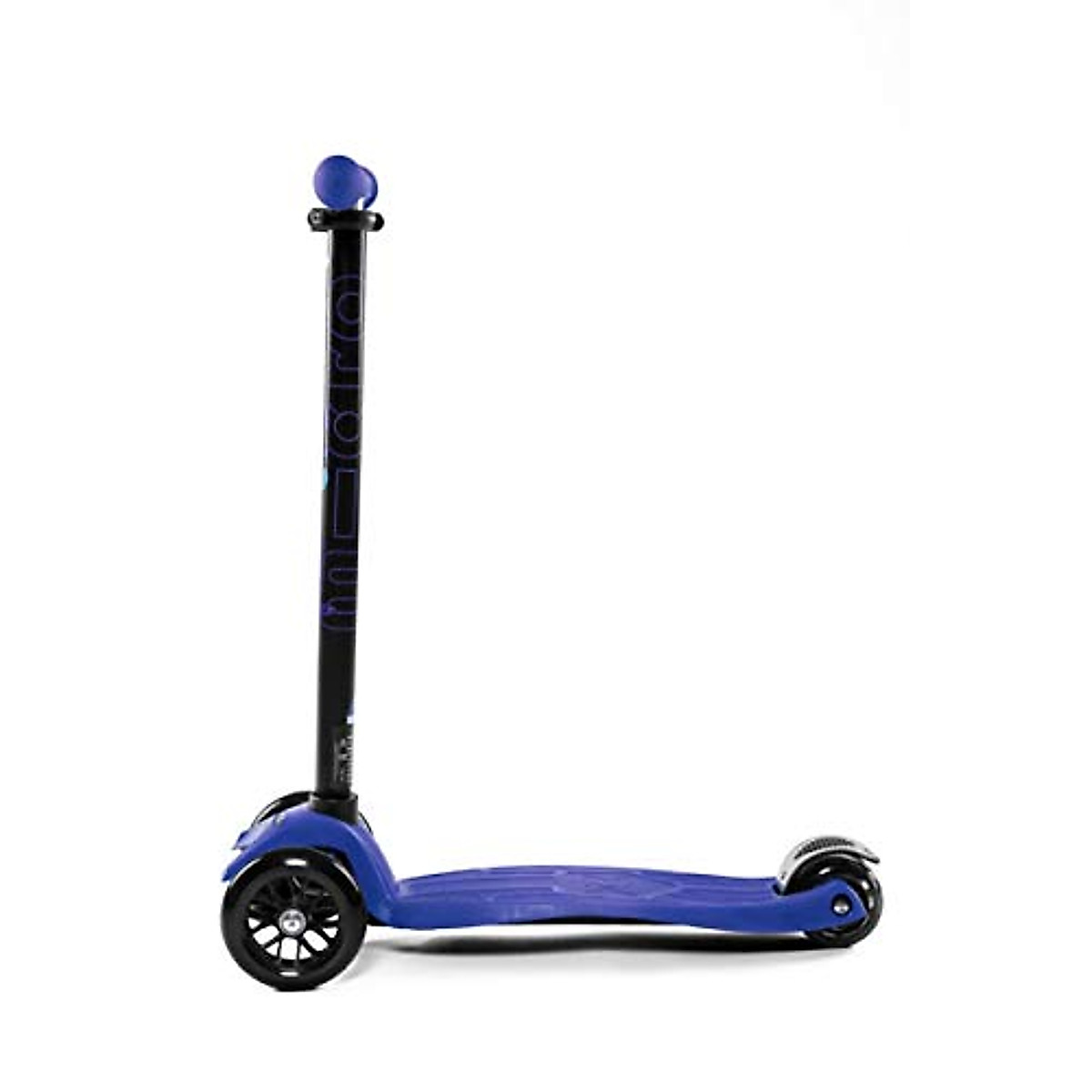 Micro Kickboard - Maxi Original 3-Wheeled, Lean-to-Steer, Swiss-Designed Micro Scooter for Kids, Ages 5-12 (Blue)