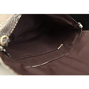 HYLong Women's Fashion Retro Snake Skin Envelope Bag Clutch Purse Evening Bag