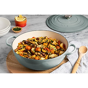 Le Creuset Enameled Cast Iron Signature Chef's Oven, 7.5 qt., Deep Teal