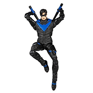 McFarlane Toys - DC Multiverse Nightwing (Gotham Knights) 7" Action Figure with Accessories