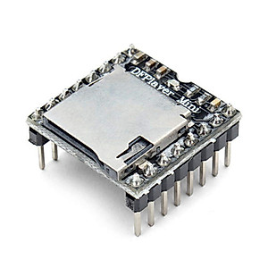 Anmbest 5PCS YX5200 DFPlayer Mini MP3 Player Module MP3 Voice Decode Board Supporting TF Card U-Disk IO/Serial Port/AD for Arduino