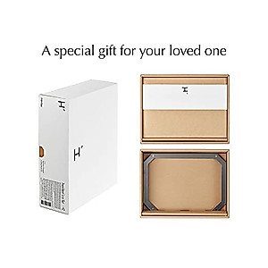 Heriter I Solid Walnut Octagonal Wood Cutting & Serving Board with Stainless Steel Stand/Frame I Modern kitchen I Clean up kitchen I wood cutting boards x 1, Magnetic Stainless Steel Stand x 1