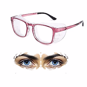 cosycare Hydrating Dry Eyes Glasses with Soft Silicone Moisture Chambers and Moisture Circulation Pad for Dry Eyes Symptoms (Dark)