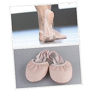 GLEAVI 1 Pair Lyrical Ballet Shoe Womens Dance Shoes Women Dance Shoes Thong Liners for Women Ballet Shoes Soft Ballet Shoes Dance Foot Thongs Dance Forefoot Sock Paw Yoga Women's