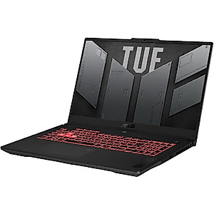 ASUS TUF Gaming A17 17.3" IPS 144Hz Full HD (1920x1080) Gaming Laptop (AMD Ryzen 7 7735HS up to 4.7 GHz, 64GB DDR5 4800MHz RAM, 1TB PCIe SSD, GeForce RTX 4060, Win11P) w/Dockztorm Hub