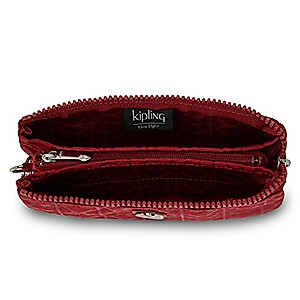 Kipling Creativity Large Pouch Signature Red