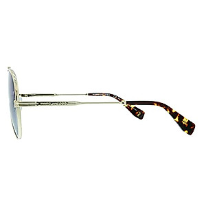 Marc Jacobs MJ 1007/S GB 006J Gold Havana Aviator Sunglasses for womens