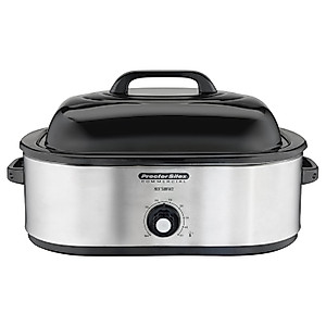 Proctor Silex Commercial 18 Quart Roaster Oven, Food Warmer, Stainless Steel (32920)