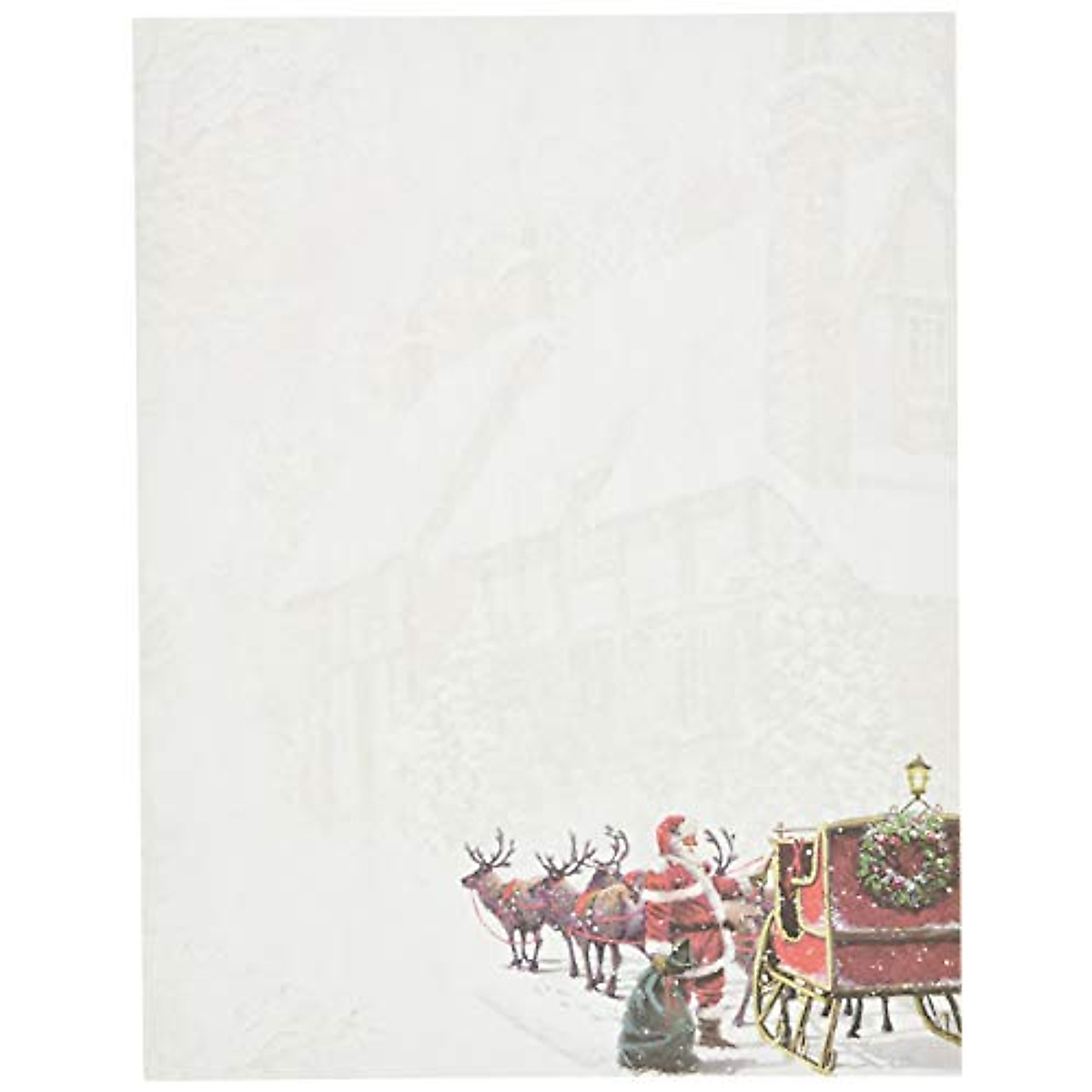 Great Papers! Santa's Sleigh Letterhead, 80 count, 11" x 8.5" (2015064)