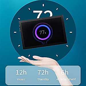 Tablet Android 8.1 Operating System 10.1-inch HD Display Octa Core Processor 4GB RAM and 32GB ROM TF Expansion Support Built-in WiFi Bluetooth GPS Tablet