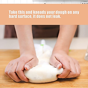 Angzhili 2 Pack Kneading Dough Bag,Silicone Kneading Bag,Multifunctional Dough Mixer For Bread and Cookie,Flour Mixing Bag Preservation Bag, Bread Kneading Tool Reusable Dough Bag,Cooking Tool,2 Size