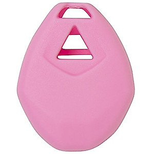 Keyless2Go Replacement for New Silicone Cover Protective Case for Remote Key with FCC OUCG8D-620M-A - Pink