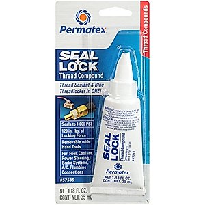 Permatex 57535 Seal & Lock Thread Compound (35ml), 1 Pack