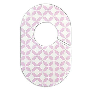 Little Haven Pink and Lilac Nursery Closet Organizer (Pack of 5)