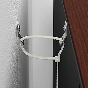 Bush FURNITURE Universal 5 Shelf Bookcase Set of 2 in Vogue Cherry