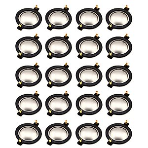 20 Pcs Audio Diaphragm 8 Ohms Compatible with PRV RPD3220Ti PRV D3220Ti D3220Ti-ND DE800 Driver