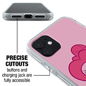 My Little Pony Pinkie Pie Face Protective Slim Fit Hybrid Rubber Bumper Case Fits Apple iPhone 8, 8 Plus, X, 11, 11 Pro,11 Pro Max