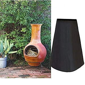 YARNOW Outdoor Heaters Duty Torch Veranda Covers Home Cover Pyramid Courtyard Heater Heavy Anti Use Garden Outdoor Up for Stove Stand Patio Rain Multi- Black Outside Heater