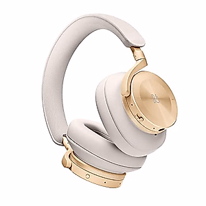 Bang & Olufsen Beoplay H95 Premium Comfortable Wireless Active Noise Cancelling (ANC) Over-Ear Headphones with Protective Carrying Case, Gold Tone