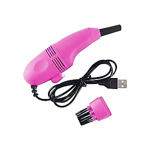 Vacuum Rechargeable Vacuum Cleaner Household Mini USB Vacuum Cleaner Notebook Computer Brush Cleaning Kit Suitable for Computer Keyboard