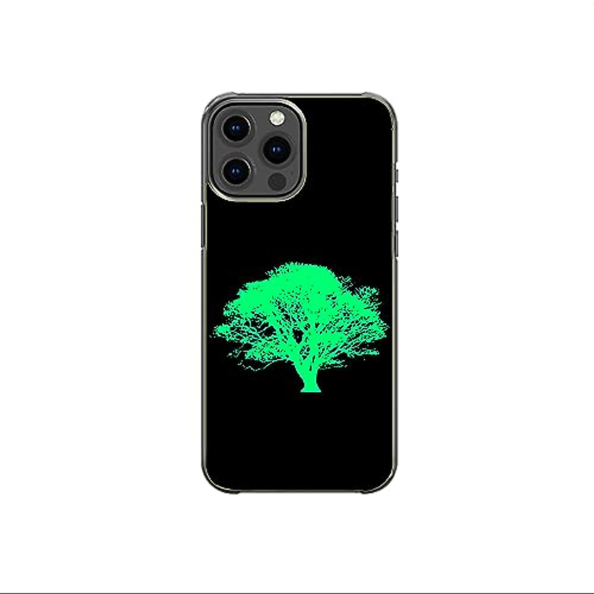 Oak Tree Silhouette Naturalist Pattern Art Design Anti-Fall and Shockproof Gift iPhone case (iPhone XR)
