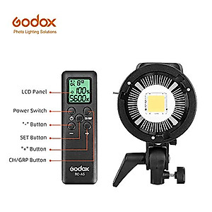 Godox SL-60W CRI 95+ LED Video Light SL60W White 5600K Version 60WS Bowens Mount + Reflector