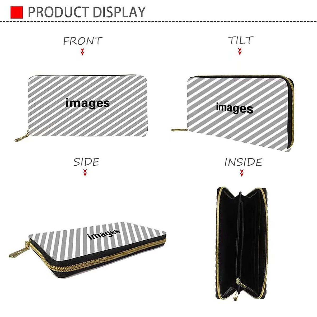 chaqlin Sunflowers Wallets Purse Coin Pocket Card Holder Money Clips Phone Holder