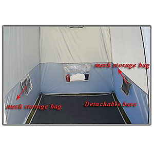 Premium Portable Dressing Room Outdoor Shower Tent Pop-Up Tent/Changing Room Instant Privacy Shelters for Hiking Beach Picnic Elegant