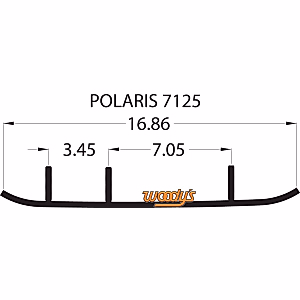 WOODYS (SPC) PR/WOODYS 8" CARBIDE POL WPI-7125