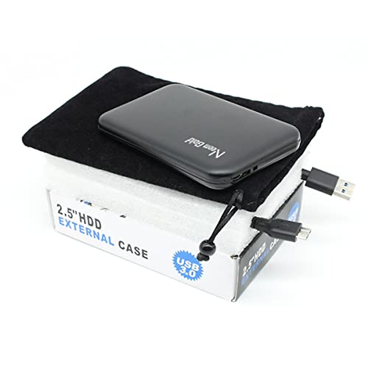 SOLUSTRE 2pcs Portable External Hard Mobile Hard Drive External Hard Drive usb3. 0 Hard Disk Drive USB 3.