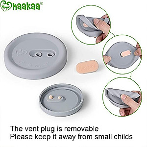 Haakaa Gen 2 Silicone Breast Pump with Suction Base and Leak-Proof Silicone Cap, 5 oz/150 ml, BPA PVC and Phthalate Free 1 Count (Pack of 1)