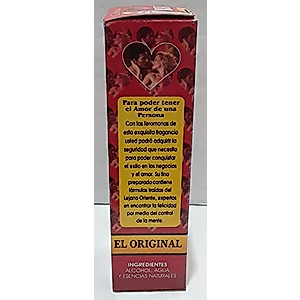 Colonia Natural Spray Perfume De La SANTA MUERTE - ROJA, Amor/Pasión, Unisex, Producto Esotérico
