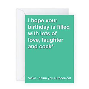 CENTRAL 23 Birthday Card For Her They - Sister Birthday Card - Gay Best Friend Birthday Cards - Gifts For Friends Women Funny Cheeky - Comes With Stickers - Made In The UK