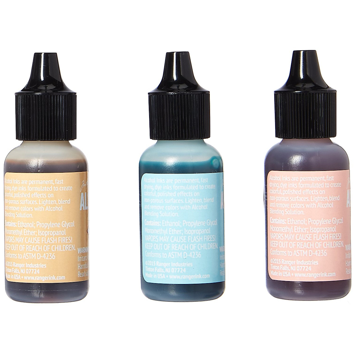 Ranger TAK-L-25955 Adirondack Lights Alcohol Ink 1/2-Ounce 3/Pkg, Lakeshore