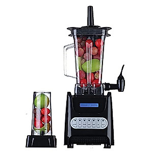 Ovente Kitchen Countertop Blender with Dispenser Stainless Steel Blade & 1.5L BPA-Free Portable Easy Clean Jar, 1000 Watt Base Powered Electric Mixer for Smoothie Protein Shakes, Black BLH1000B