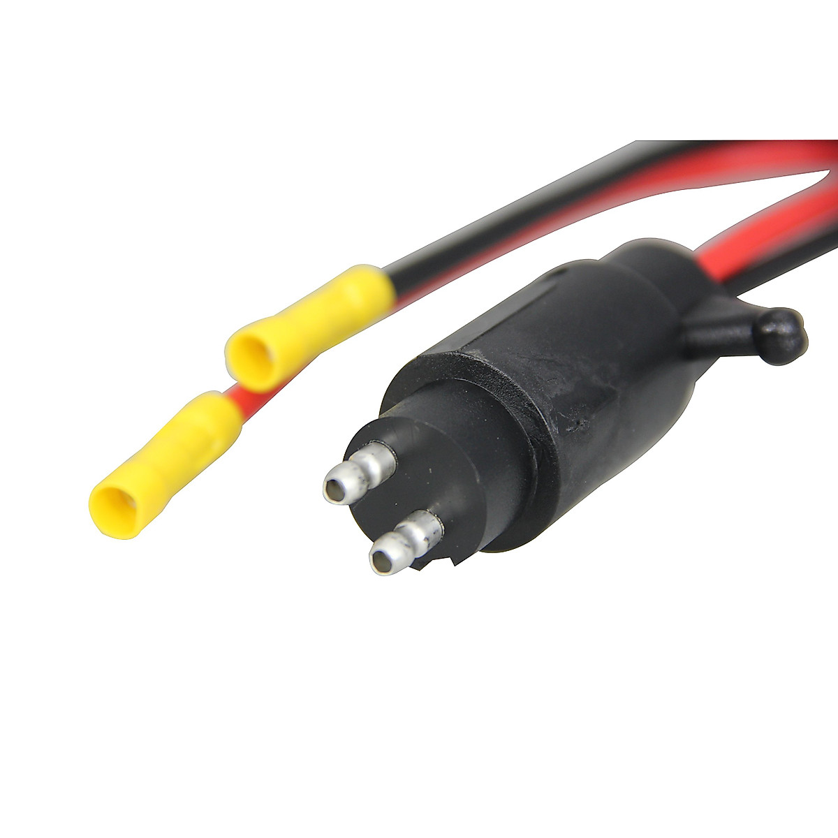 Pactrade Marine Boat Trolling Motor Plug & Socket Set 12V 2-Wire 10 Gauge