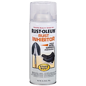 Rust-Oleum 224284 Stops Rust Inhibitor 10.25-Ounce Spray, 10.25 Ounce (Pack of 1), Clear