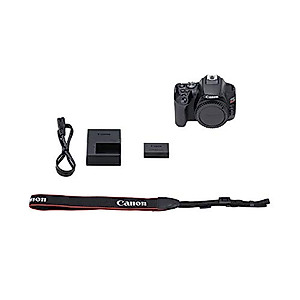 CANON EOS Rebel SL3 DSLR Camera, Built-in Wi-Fi, Dual Pixel CMOS AF and 3.0 inch Vari-Angle Touch Screen, Body, Black