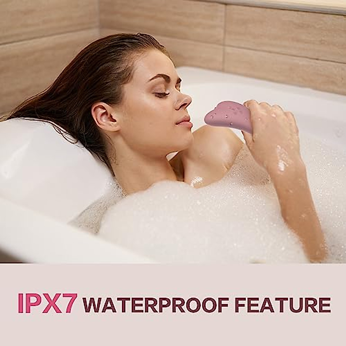 Voraiya® Lactation Massager with Heat for Breastfeeding 2 in 1, Lactation Massager with Warming and Vibration Adjustable for Clogged Ducts, Soft Breast Massager, Improve Milk Flow