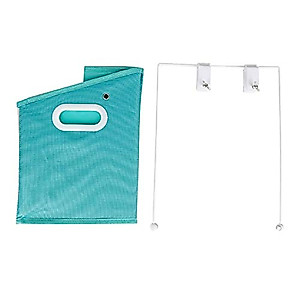 Arinda Closet Clothes Organizer Pull Down Shelf Basket Rotatable Retrieve Foldable with Clear Window Carry for Bedroom