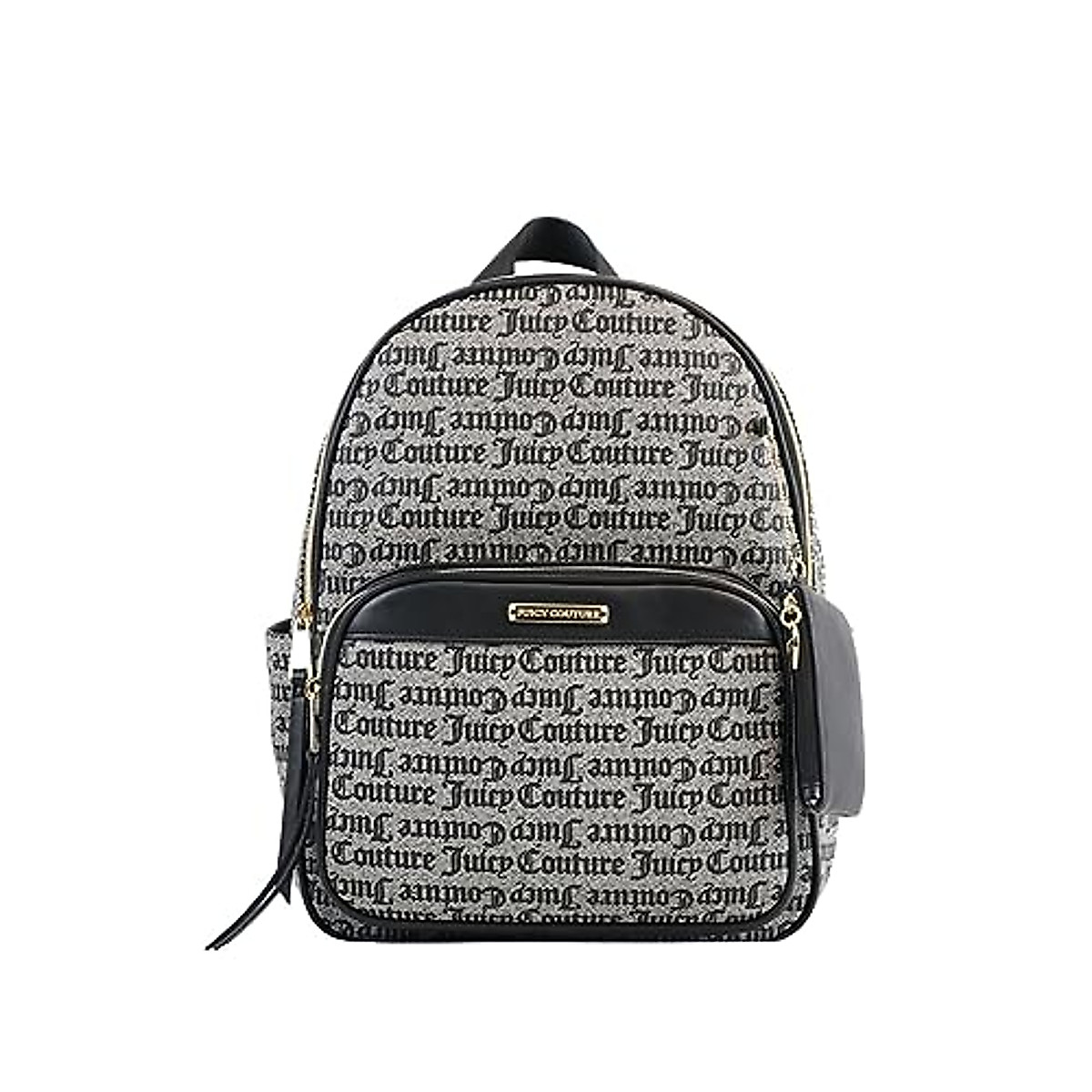 Juicy Couture Word Play Backpack Black/Beige One Size