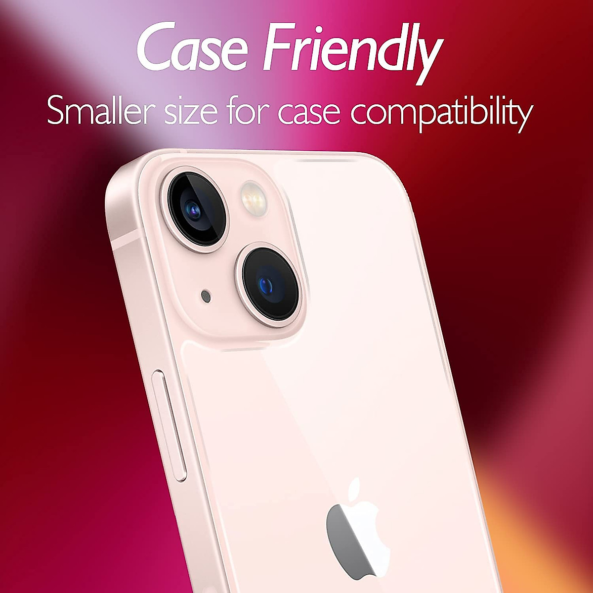 Shacoryze for iPhone 13 mini Back Screen Protector [3-Pack], iPhone 13 mini Back Glass Protector Rear Screen Protector for 13 mini(5.4 inch)